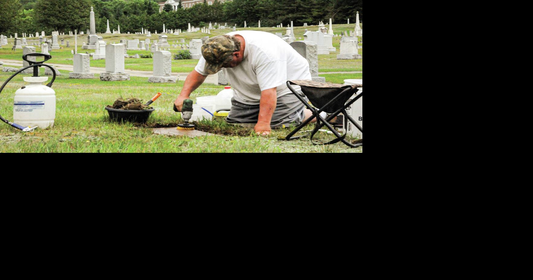 ‘Memorial Mender’ Servicing Neglected, Weather-worn Gravestones | Local ...