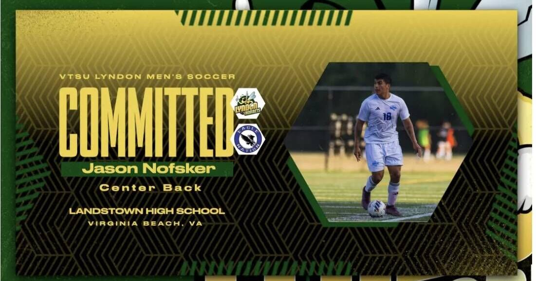 Virginia Defender Commits To VTSU Lyndon Men’s Soccer | Local Sports ...
