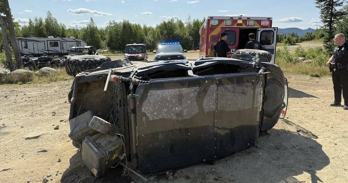 Pair Injured in UTV Rollover in Berlin | Local News | caledonianrecord.com