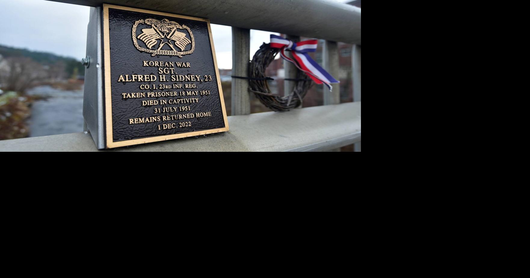 New Plaque Honors Fallen Korean War POW | Local News | caledonianrecord.com