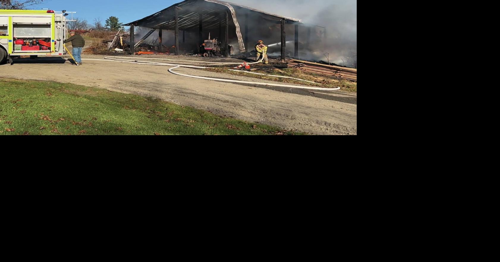 Fire Destroys Barnet Moderator’s Barn | Local News | caledonianrecord.com