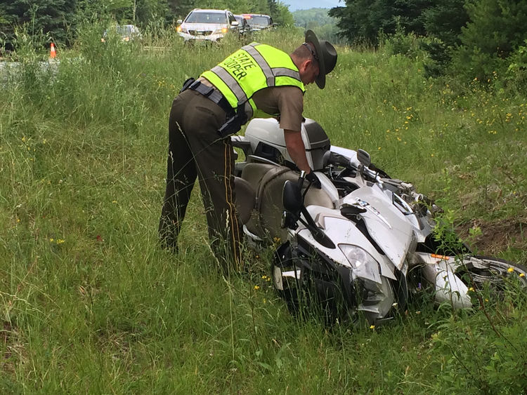 Motorcycle Strikes Moose, Riders Injured | Local News ...