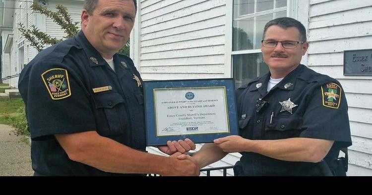 Sheriff Colby Awarded For His Support Of Deputy In The Military ...