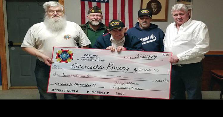 St. Johnsbury WWII Veteran Pete Racine Supports Adaptive Motorsports ...