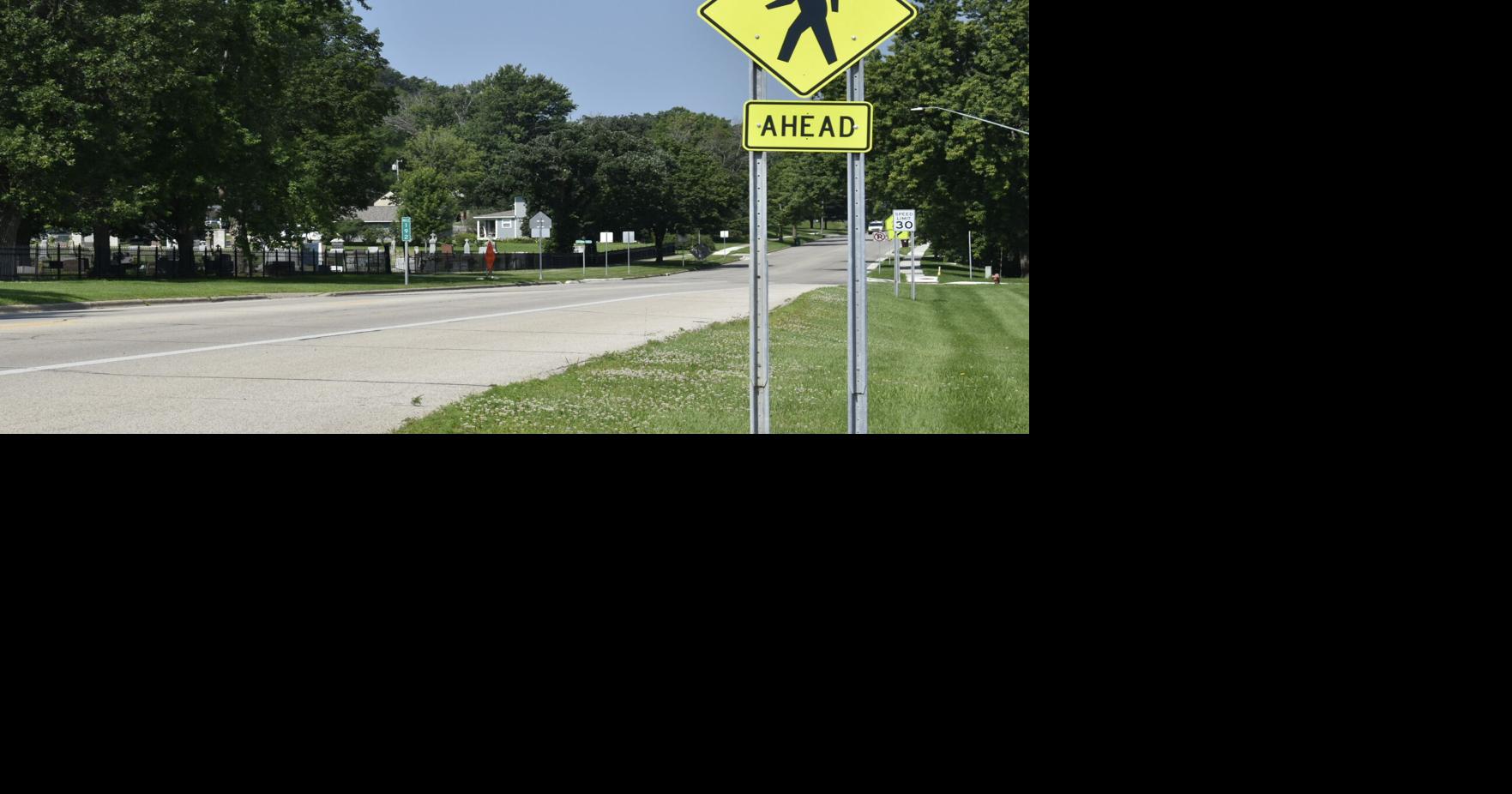 Painted median by CFHS campus expected by fall | Local News ...