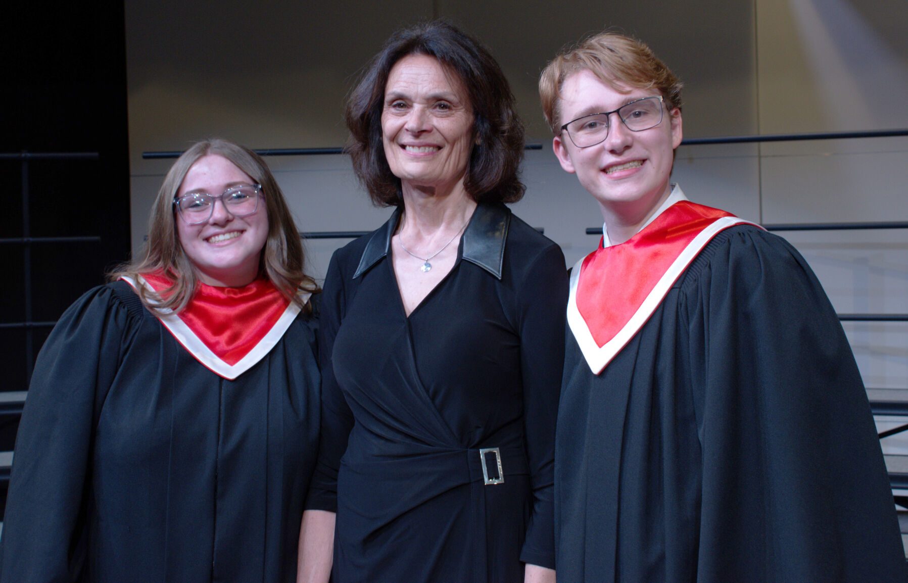 Students say goodbye once again to Sue Franke-Clark with final choir ...