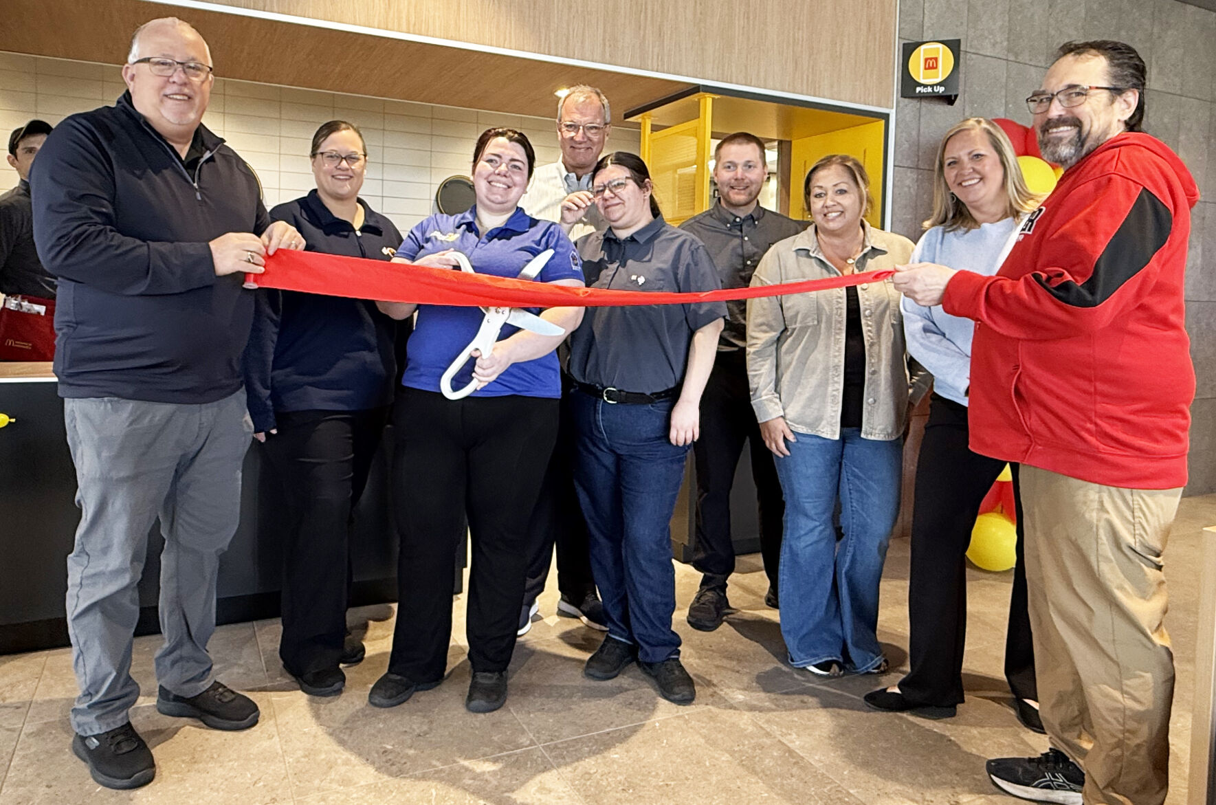 Cannon Falls McDonald's re-opening and ribbon cutting | Business ...