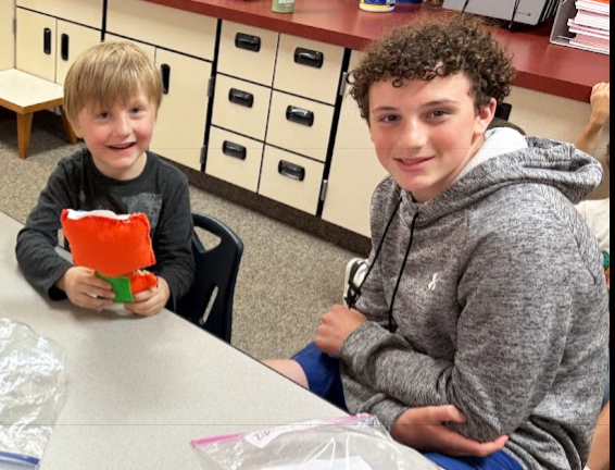 Randolph kindergarteners, seventh graders learn together | Schools ...