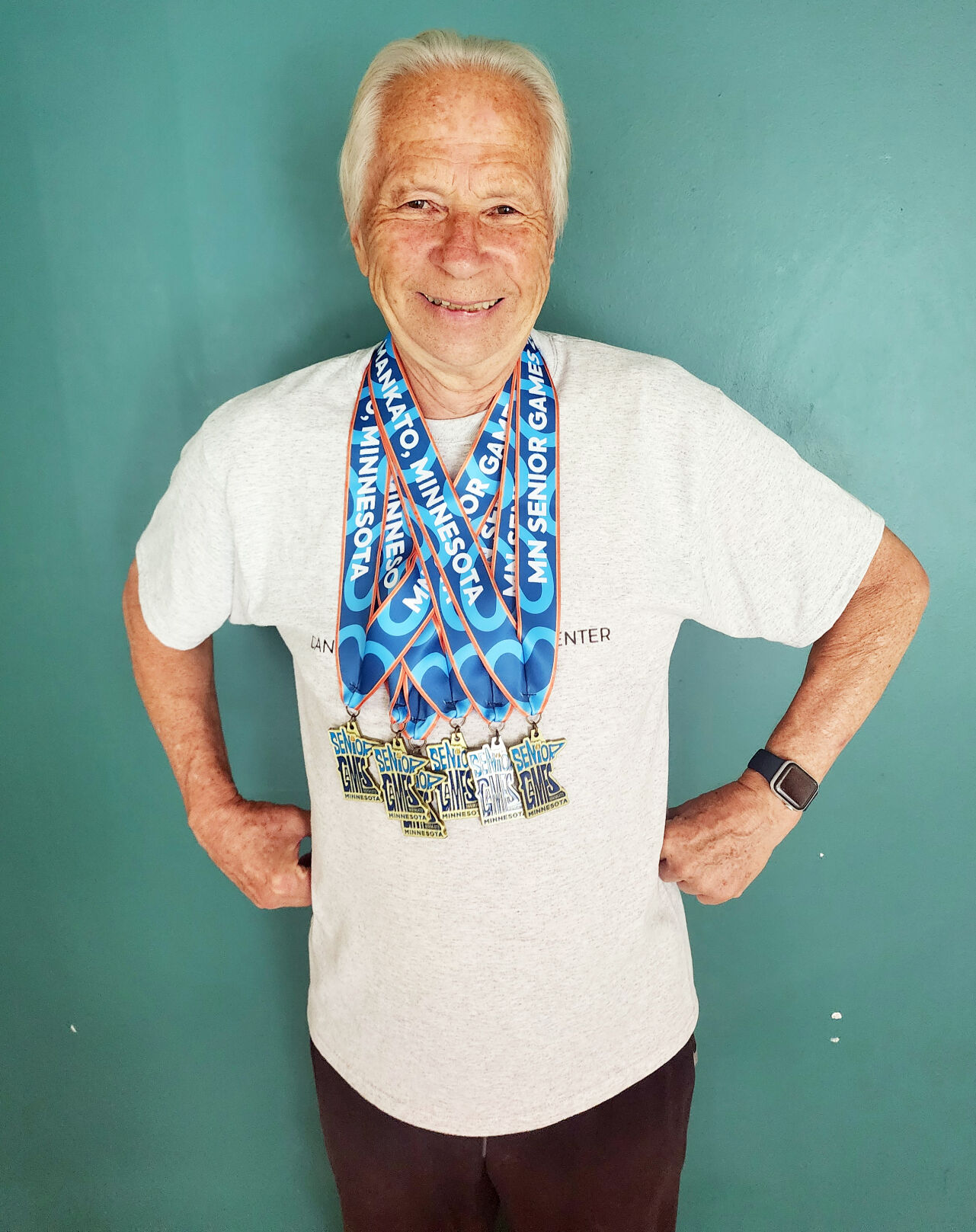 Gary Engstrom's 800m win at MN Senior Games | Local News ...