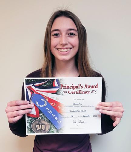 Nybakke, May are Randolph students of month | Schools ...