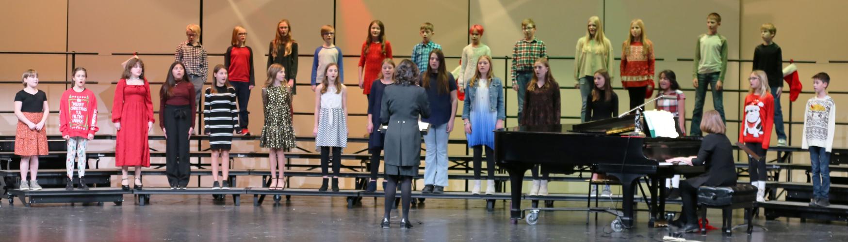 Cannon Falls middle, high school choirs put on holiday concert ...