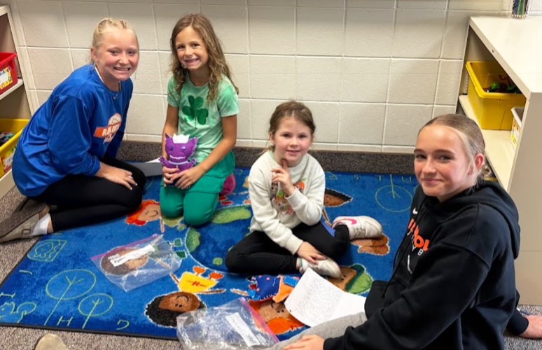 Randolph kindergarteners, seventh graders learn together | Schools ...