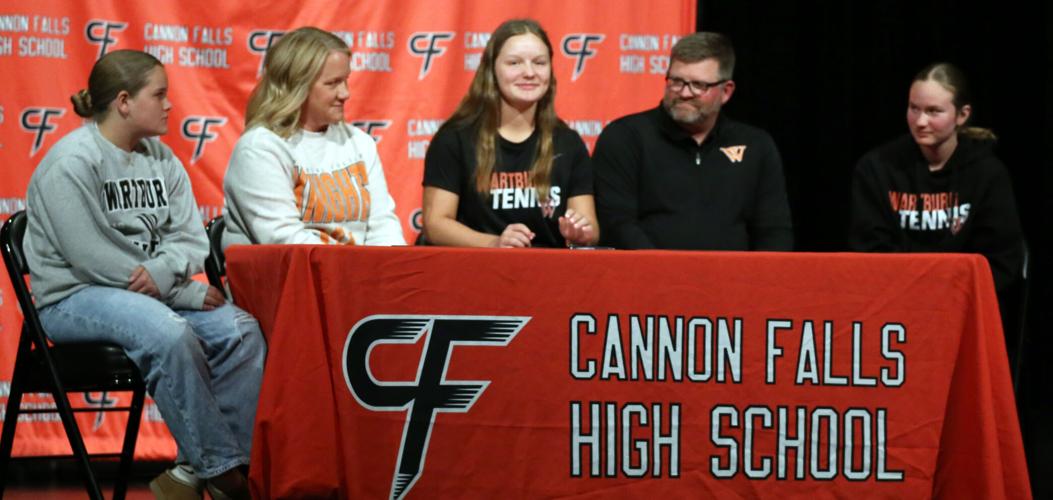 Four Cannon Falls athletes make their collegiate commitments official ...
