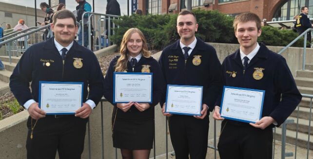 Cannon Falls students attend FFA national convention; agronomy team ...