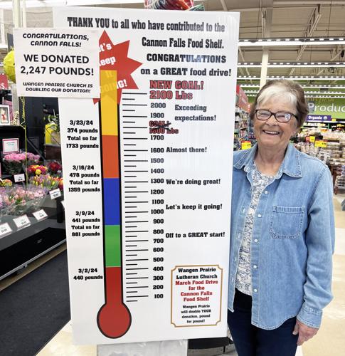 Wangen Prairie Lutheran Church, community raise over a literal ton of ...