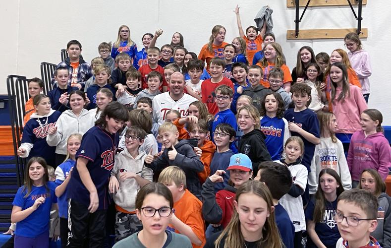 PHOTOS: Minnesota Twins, Caleb Thielbar stop at Randolph Schools ...