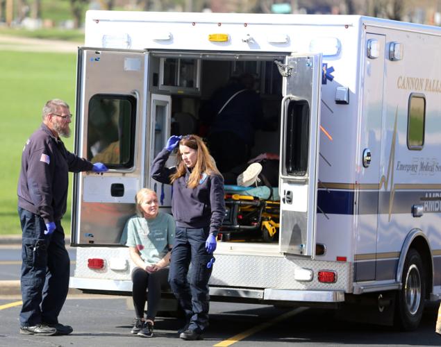 Mock crash held for Cannon Falls High Schoolers | Schools ...