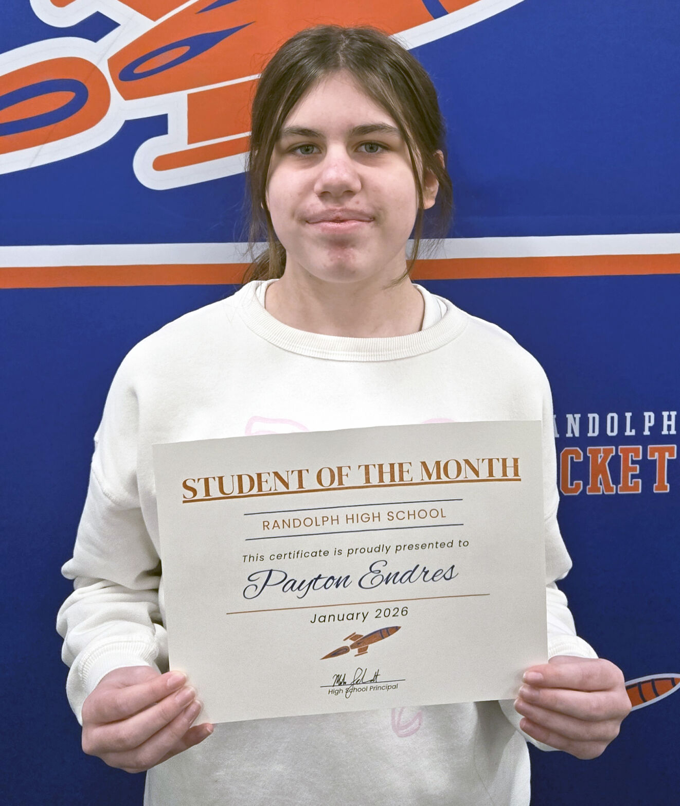 Grace Perry, Payton Endres are Randolph’s January Students of the Month ...