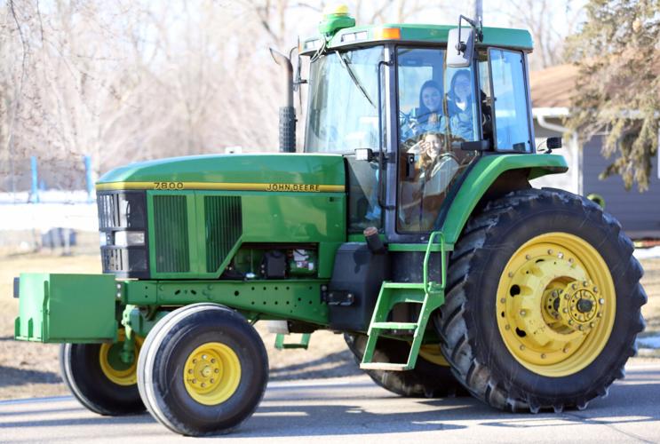 20th annual Randolph FFA Tractor Parade held amidst cold and wind ...