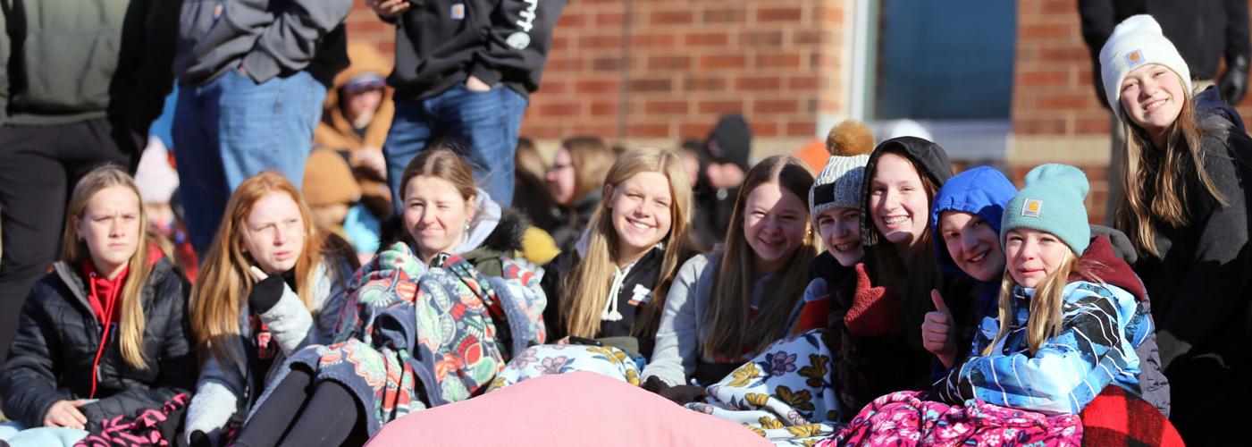 20th annual Randolph FFA Tractor Parade held amidst cold and wind ...