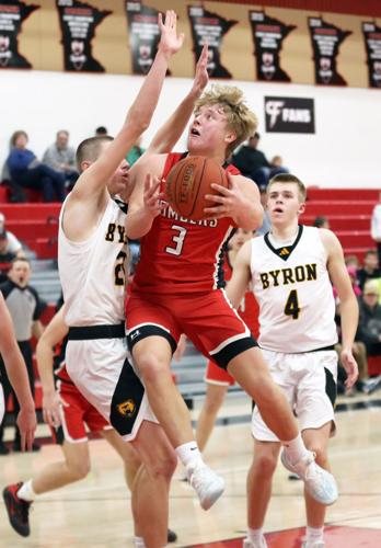 Bomber boys basketball falls to the Byron Bears in battle of one-loss ...