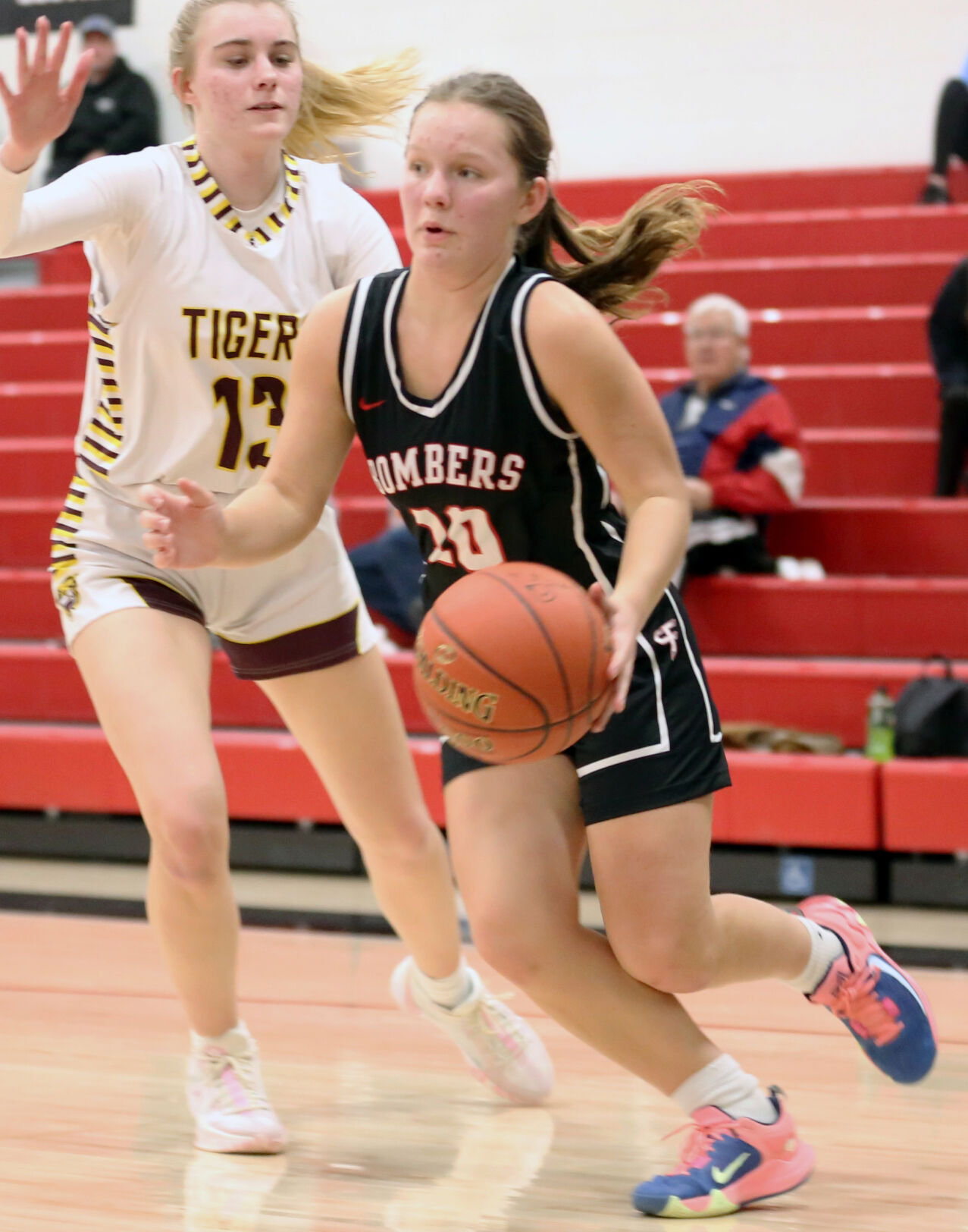 Bomber girls basketball holds off Rockets for second win of the season ...