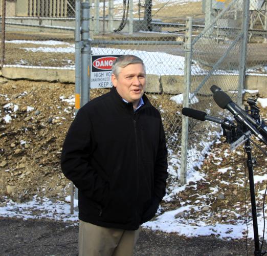 Minnesota Governor Tim Walz tours Lake Byllesby Dam | Local News ...