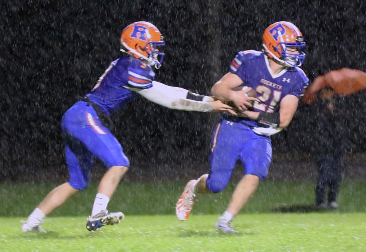 Randolph football falls to Lester Prairie on rainy, muddy Thursday ...