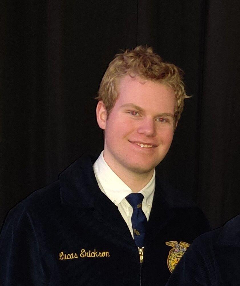 Cannon Falls FFA: Lucas Erickson | Schools | cannonfallsbeacon.com