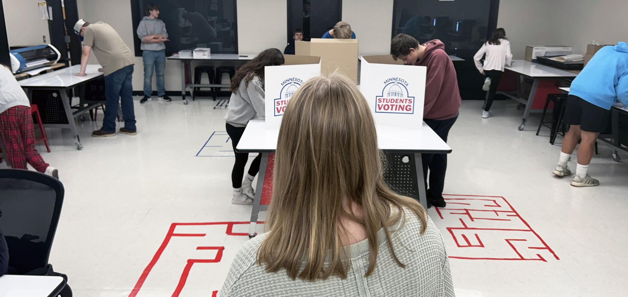 Cannon Falls Middle/High School holds mock election | Elections ...
