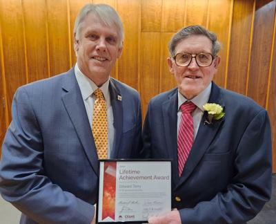 Ed Terry receives lifetime achievement award | Local News ...