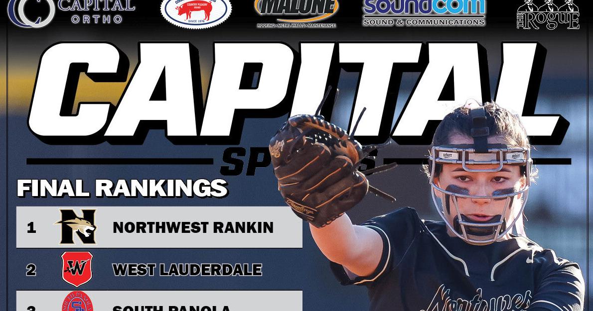 Final High School Softball Rankings | Capital Sports | capitalsportsms.com