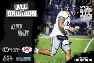 Kaden Irving chosen Mississippi Gridiron Offensive Player of the Year ...