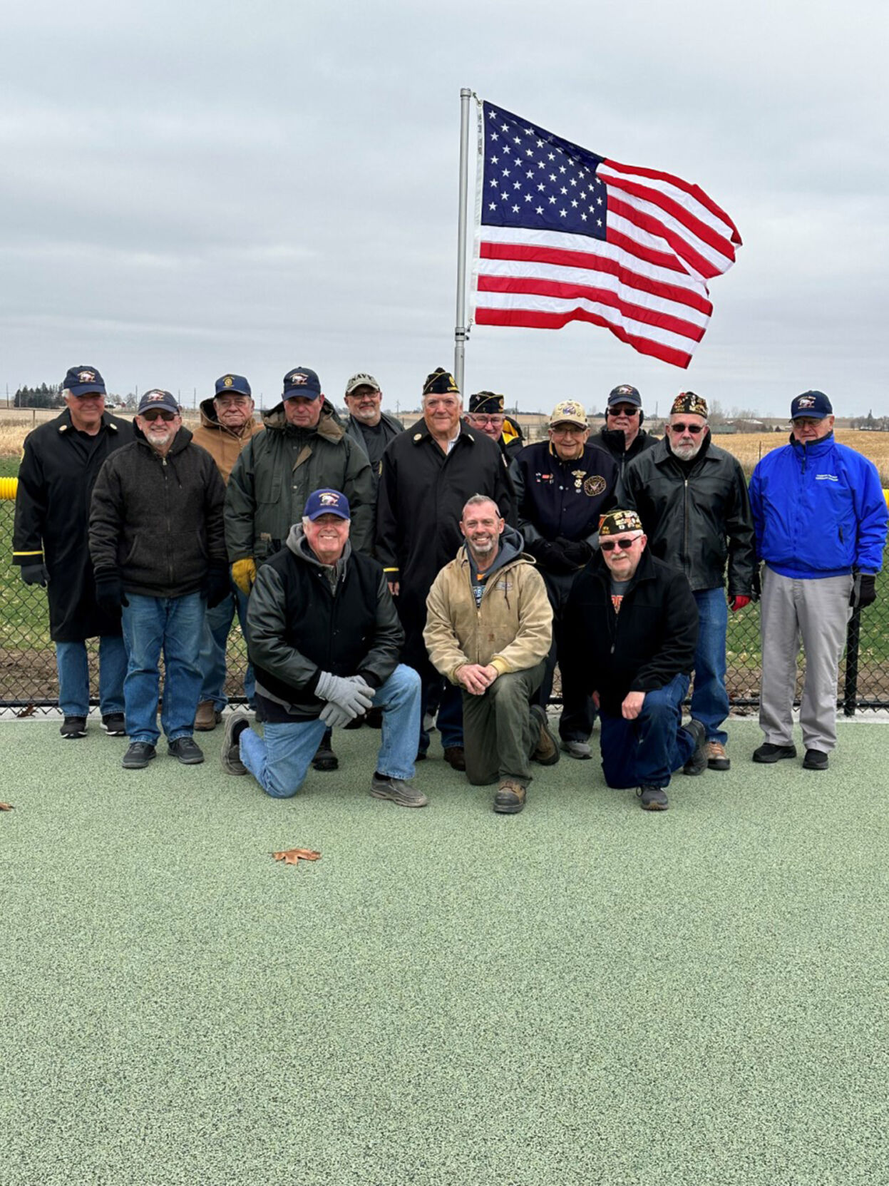 Miracle Field dons red, white and blue | News | carrollspaper.com