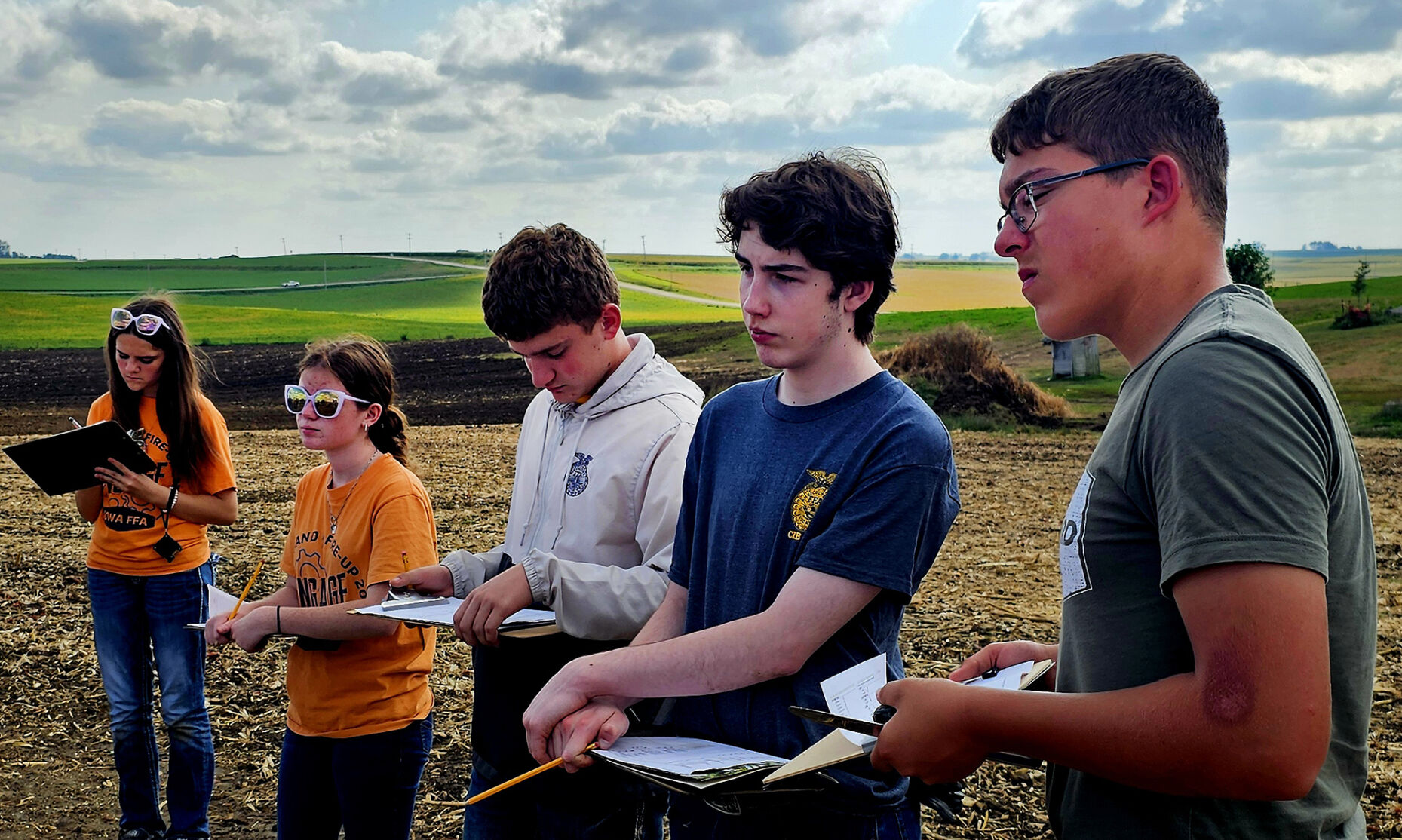 Coon Rapids-Bayard FFA students prep for, attend soils competition ...