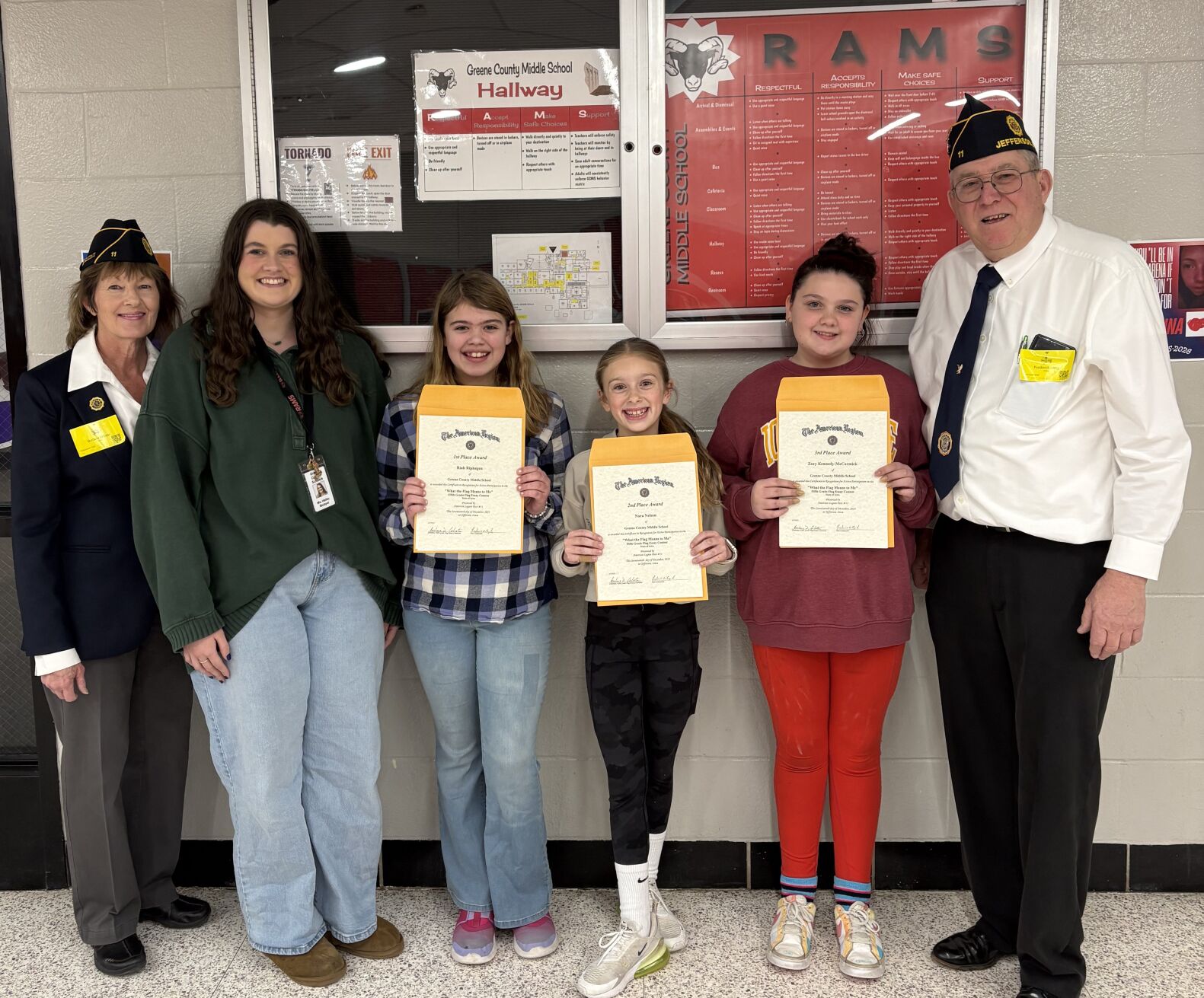 American Legion Fifth Grade Flag Essay Contest | Jefferson Herald ...