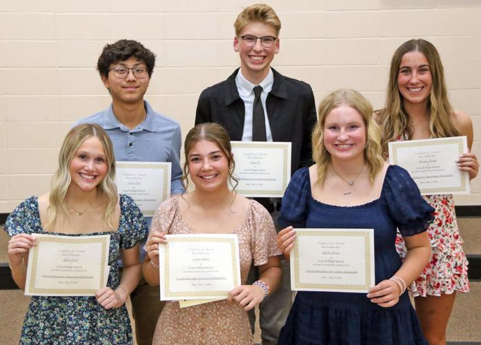 CHS recognizes scholarship, award winners | News | carrollspaper.com