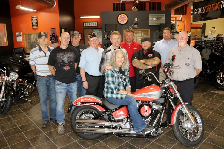 New custom-wrapped Harley awarded at Carroll shop | News ...