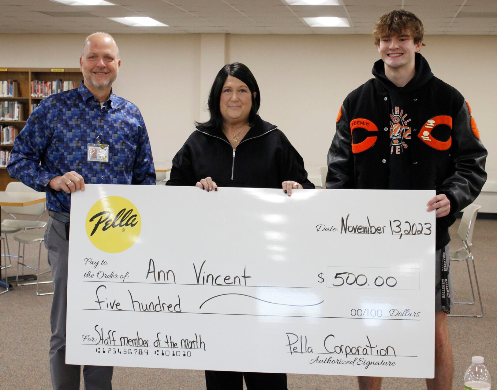 Ann Vincent honored with Pella Staff Member of the Month award | News ...
