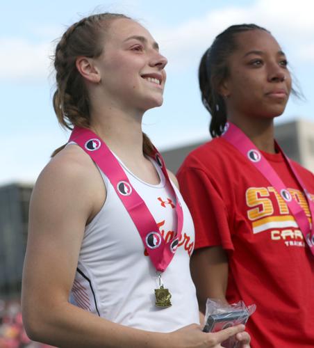 The longest jump: Shay Sinnard wins class 3A long jump championship ...