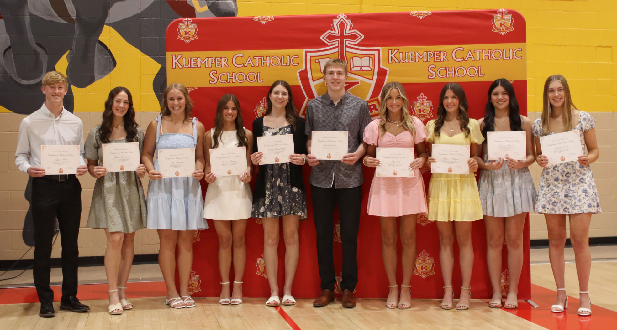 Kuemper scholarship, award winners recognized | News | carrollspaper.com