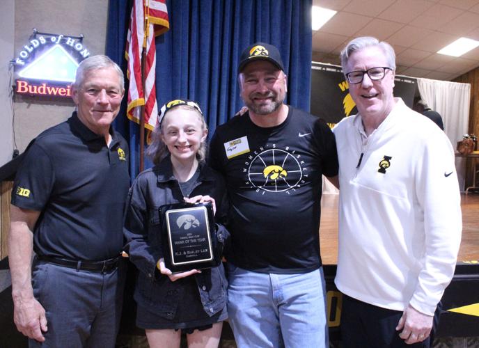 Hawkeyes show pride during Carroll Area I-Club’s annual banquet | News ...