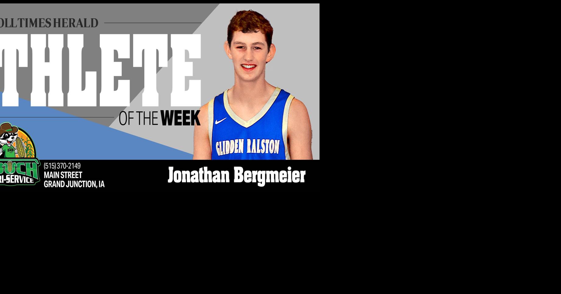 Athlete of the Week: Jonathan Bergmeier | Sports | carrollspaper.com