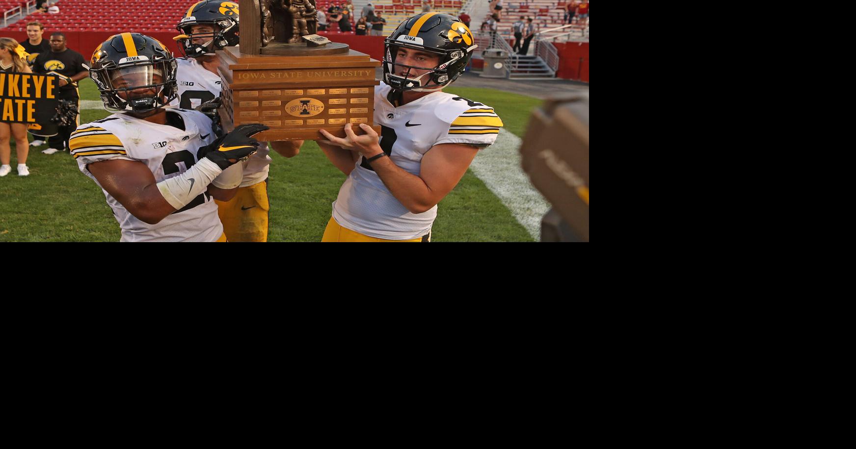 Iowa wins turnover battle retains CyHawk trophy for sixth-straight ...