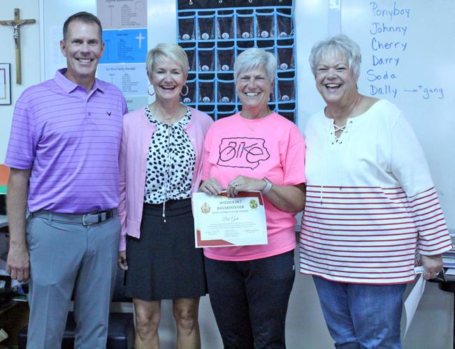 1st Wiederin (Baumhover) Kuemper Staff Appreciation Awards presented ...