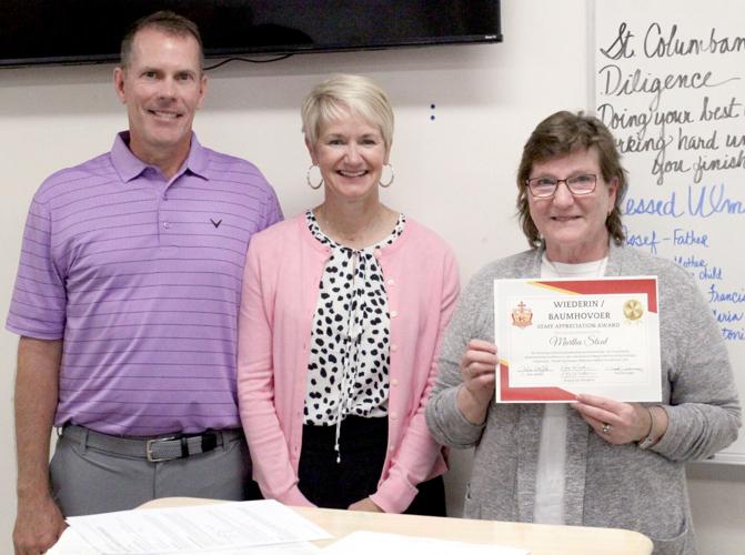 1st Wiederin (Baumhover) Kuemper Staff Appreciation Awards presented ...