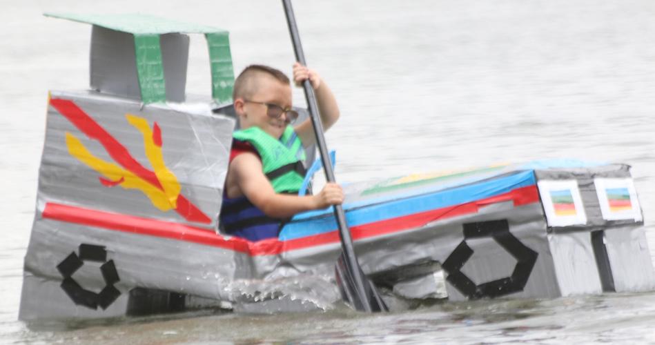 PHOTOS: Black Hawk Lake cardboard boat races | | carrollspaper.com