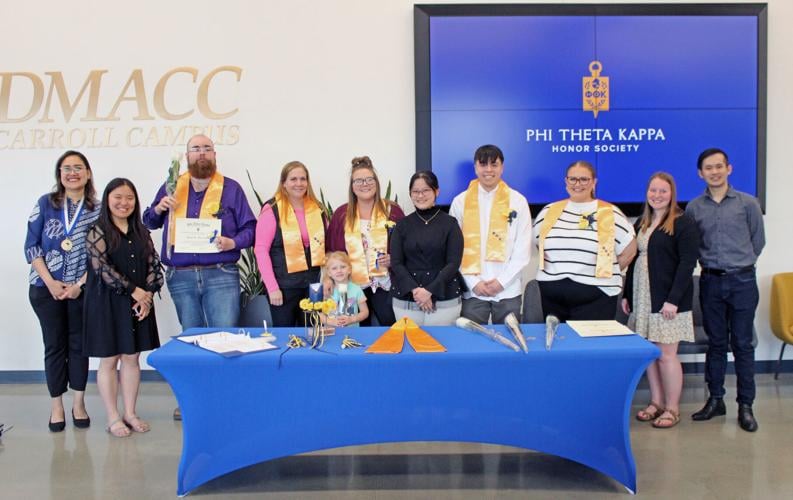 DMACC students inducted into Phi Theta Kappa Honor Society | News ...