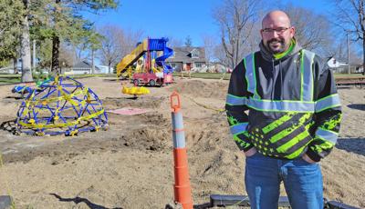 City upgrades playground equipment in Glidden | News | carrollspaper.com