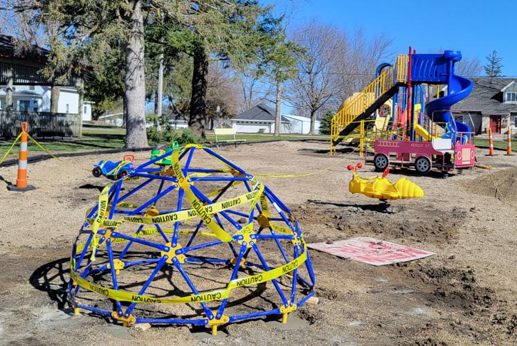 City upgrades playground equipment in Glidden | News | carrollspaper.com
